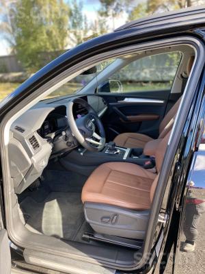 Black Audi Q5 2024 in Daugavpils, with an engine capacity of 2.00 L and mileage of 18 thousand km for 36900 €, photo 9 on AUTOMOTO.COM.LV