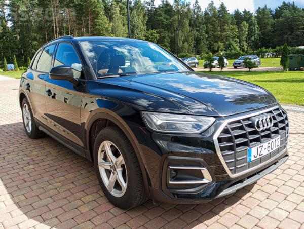 Melns Audi Q5 2025 Rīga, ar dzinēja tilpumu 2.00 L un nobraukumu 60 tūkst. km par 45000 €, foto 1 vietnē AUTOMOTO.COM.LV