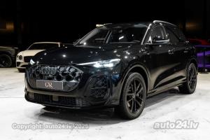 Melns Audi Q5 2025 Rīga, ar dzinēja tilpumu 2.00 L un nobraukumu 7 tūkst. km par 60615 €, foto  vietnē AUTOMOTO.COM.LV