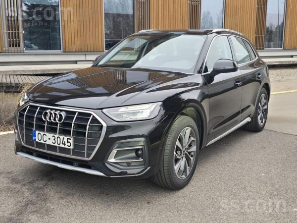 Melns Audi Q5 2025 Rīga, ar dzinēja tilpumu 2.00 L un nobraukumu 4 tūkst. km par 47500 €, foto 1 vietnē AUTOMOTO.COM.LV