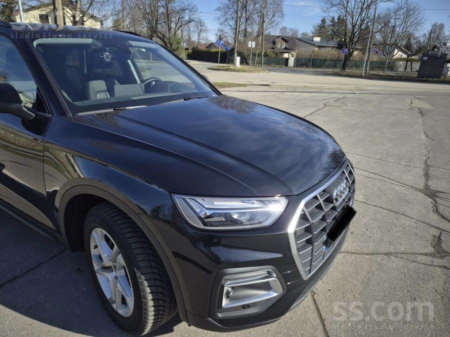 Melns Audi Q5 2025 Rīga, ar dzinēja tilpumu 2.00 L un nobraukumu 20 tūkst. km par 50700 €, foto 3 vietnē AUTOMOTO.COM.LV