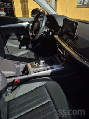 Melns Audi Q5 2025 Rīga, ar dzinēja tilpumu 2.00 L un nobraukumu 20 tūkst. km par 50700 €, foto 9 vietnē AUTOMOTO.COM.LV