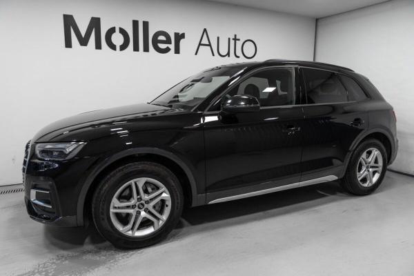 Black Audi Q5 2025 in Vilnius, with an engine capacity of 2.00 L and mileage of 49 thousand km for 35350 €, photo 4 on AUTOMOTO.COM.LV