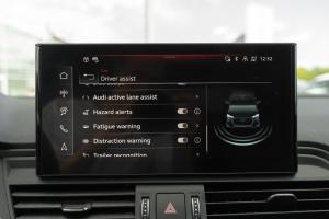 Melns Audi Q5 2025 Viļņa, ar dzinēja tilpumu 2.00 L un nobraukumu 9 tūkst. km par 48700 €, foto 18 vietnē AUTOMOTO.COM.LV