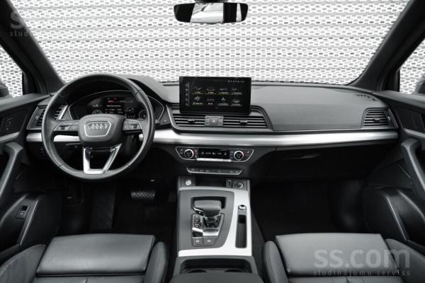 Black Audi Q5 2025 in Riga, with an engine capacity of 2.00 L and mileage of 18 thousand km for 36300 €, photo 6 on AUTOMOTO.COM.LV