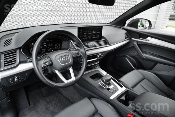 Black Audi Q5 2025 in Riga, with an engine capacity of 2.00 L and mileage of 18 thousand km for 36300 €, photo 9 on AUTOMOTO.COM.LV