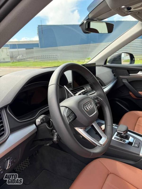 Black Audi Q5 2025 in Kaunas, with an engine capacity of 2.00 L and mileage of 36 thousand km for 34500 €, photo 7 on AUTOMOTO.COM.LV