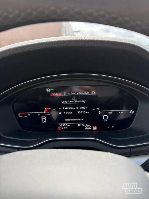 Black Audi Q5 2025 in Kaunas, with an engine capacity of 2.00 L and mileage of 36 thousand km for 34500 €, photo 9 on AUTOMOTO.COM.LV