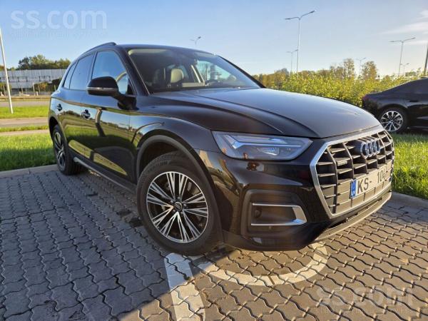 Black Audi Q5 2025 in Riga, with an engine capacity of 2.00 L and mileage of 27 thousand km for 47500 €, photo 1 on AUTOMOTO.COM.LV