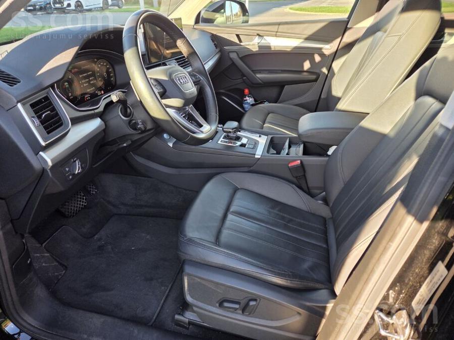 Melns Audi Q5 2025 Rīga, ar dzinēja tilpumu 2.00 L un nobraukumu 27 tūkst. km par 47500 €, foto 7 vietnē AUTOMOTO.COM.LV