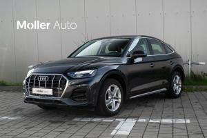 Black Audi Q5 2025 in Vilnius, with an engine capacity of 2.00 L and mileage of 45 thousand km for 34050 €, photo  on AUTOMOTO.COM.LV
