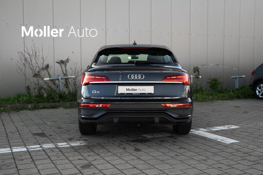 Black Audi Q5 2025 in Vilnius, with an engine capacity of 2.00 L and mileage of 45 thousand km for 34050 €, photo 6 on AUTOMOTO.COM.LV