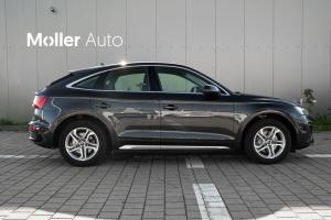 Black Audi Q5 2025 in Vilnius, with an engine capacity of 2.00 L and mileage of 45 thousand km for 34050 €, photo 8 on AUTOMOTO.COM.LV