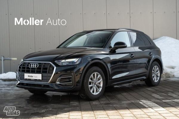 Black Audi Q5 2026 in Vilnius, with an engine capacity of 2.00 L and mileage of 44 thousand km for 38650 €, photo 1 on AUTOMOTO.COM.LV