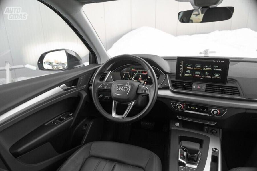 Black Audi Q5 2026 in Vilnius, with an engine capacity of 2.00 L and mileage of 44 thousand km for 38650 €, photo 11 on AUTOMOTO.COM.LV