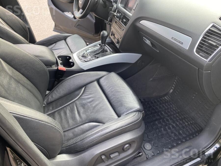 Черный Ауди Ку 5 2009 в Рига, объемом двигателя 3.00 л и пробегом 350 тыс. км за 7900 €, фото 13 на AUTOMOTO.COM.LV