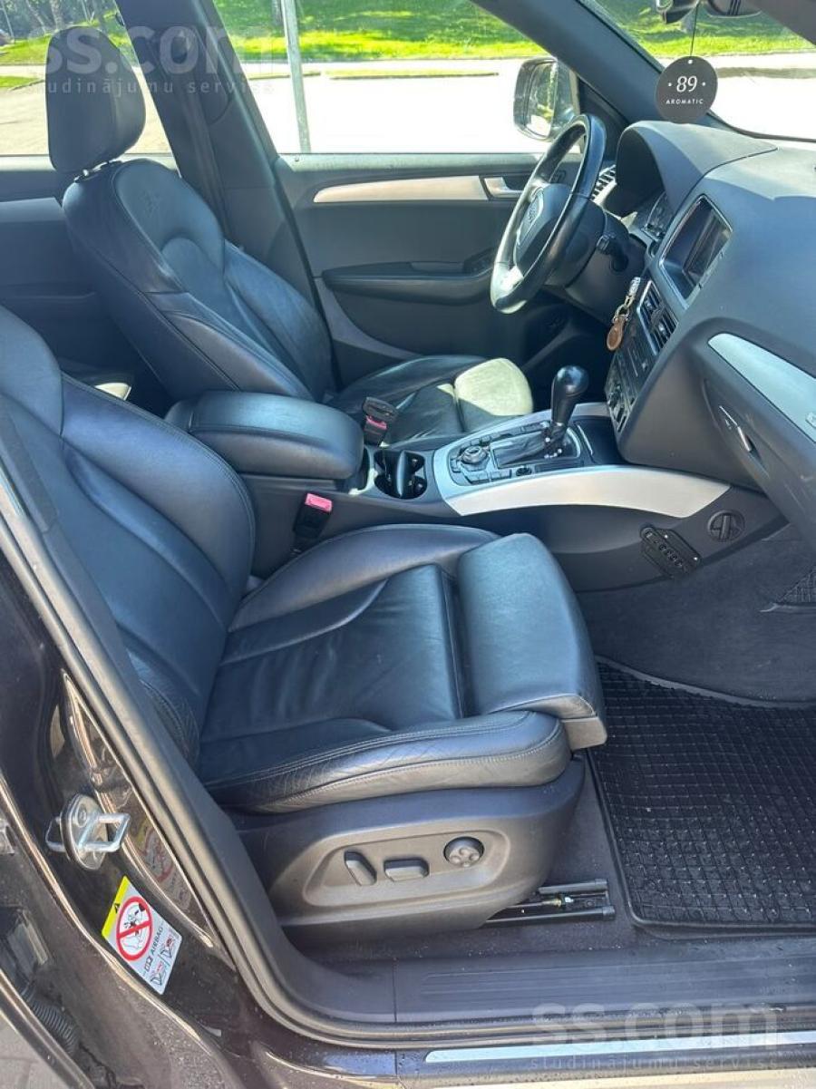 Melns Audi Q5 2009 Rēzekne, ar dzinēja tilpumu 3.00 L un nobraukumu 287 tūkst. km par 10250 €, foto 10 vietnē AUTOMOTO.COM.LV