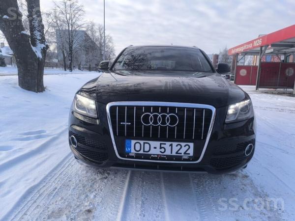 Black Audi Q5 2011 in Tukums, with an engine capacity of 3.00 L and mileage of 261 thousand km for 9800 €, photo 2 on AUTOMOTO.COM.LV