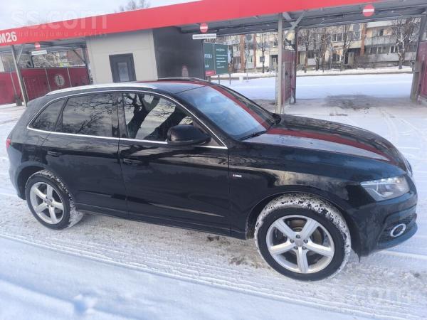 Black Audi Q5 2011 in Tukums, with an engine capacity of 3.00 L and mileage of 261 thousand km for 9800 €, photo 3 on AUTOMOTO.COM.LV