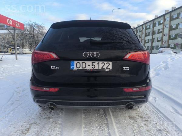 Black Audi Q5 2011 in Tukums, with an engine capacity of 3.00 L and mileage of 261 thousand km for 9800 €, photo 5 on AUTOMOTO.COM.LV