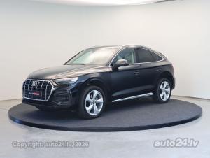 Melns Audi Q5 2022 Tallina, ar dzinēja tilpumu 1.97 L un nobraukumu 49 tūkst. km par 38900 €, foto  vietnē AUTOMOTO.COM.LV