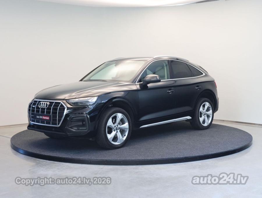 Black Audi Q5 2022 in Tallinn, with an engine capacity of 1.97 L and mileage of 49 thousand km for 38900 €, photo 1 on AUTOMOTO.COM.LV