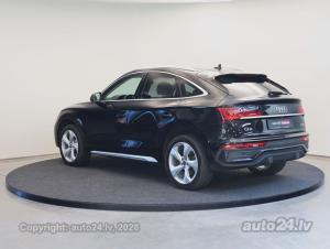 Black Audi Q5 2022 in Tallinn, with an engine capacity of 1.97 L and mileage of 49 thousand km for 38900 €, photo 8 on AUTOMOTO.COM.LV
