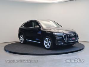 Black Audi Q5 2022 in Tallinn, with an engine capacity of 1.97 L and mileage of 49 thousand km for 38900 €, photo 10 on AUTOMOTO.COM.LV