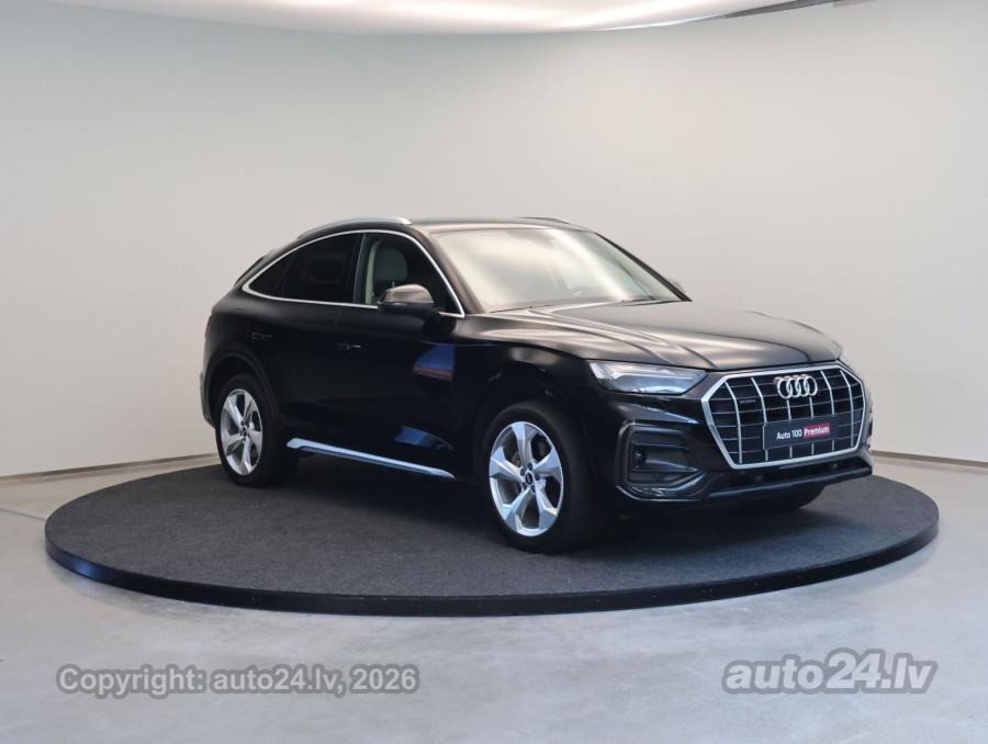 Black Audi Q5 2022 in Tallinn, with an engine capacity of 1.97 L and mileage of 49 thousand km for 38900 €, photo 10 on AUTOMOTO.COM.LV