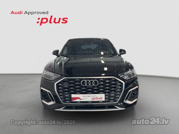 Melns Audi Q5 2022 Tallina, ar dzinēja tilpumu 2.00 L un nobraukumu 20 tūkst. km par 43900 €, foto 2 vietnē AUTOMOTO.COM.LV