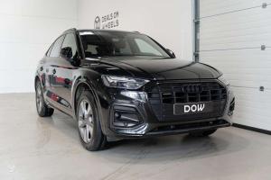 Black Audi Q5 2023 in Vilnius, with an engine capacity of 1.98 L and mileage of 74 thousand km for 36900 €, photo  on AUTOMOTO.COM.LV