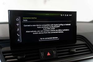Black Audi Q5 2023 in Vilnius, with an engine capacity of 1.98 L and mileage of 74 thousand km for 36900 €, photo 26 on AUTOMOTO.COM.LV