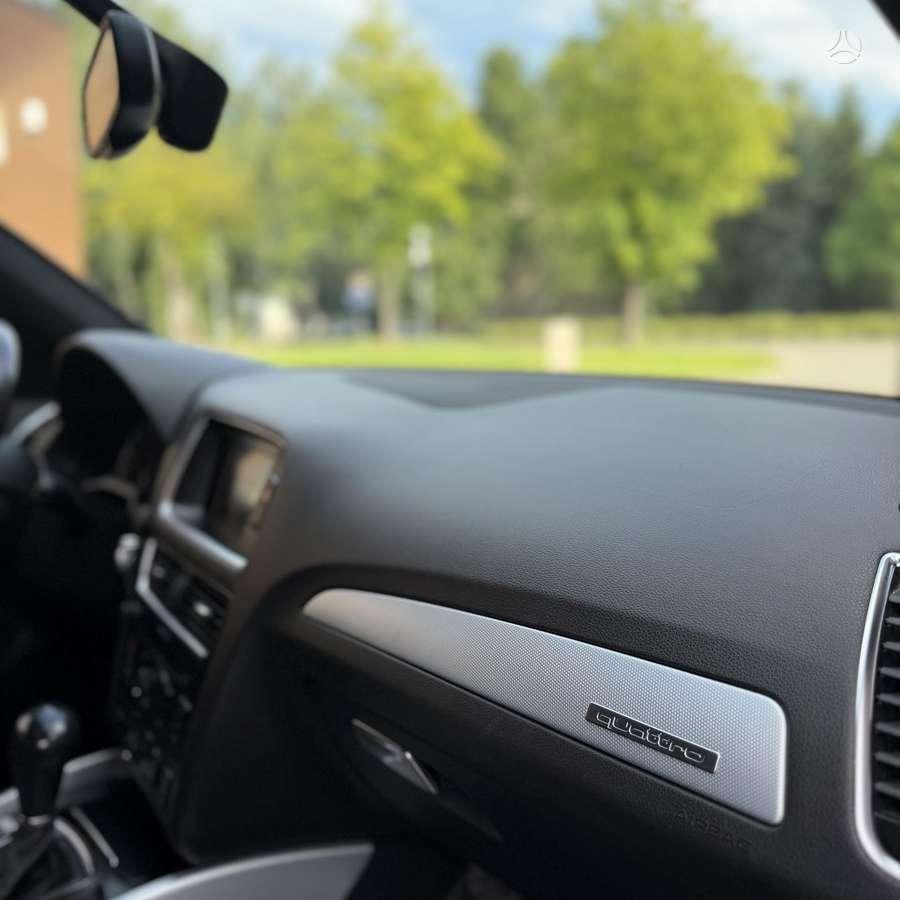 Black Audi Q5 2012 in Kaisiadorys, with an engine capacity of 1.97 L and mileage of 284 thousand km for 9500 €, photo 24 on AUTOMOTO.COM.LV