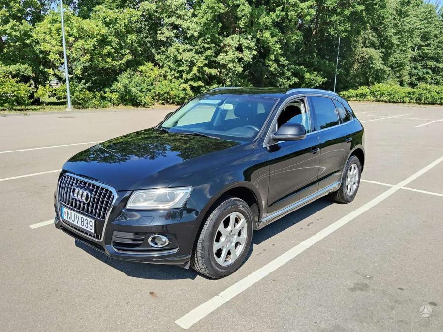 Black Audi Q5 2012 in Kedainiai, with an engine capacity of 2.00 L and mileage of 278 thousand km for 9900 €, photo 1 on AUTOMOTO.COM.LV