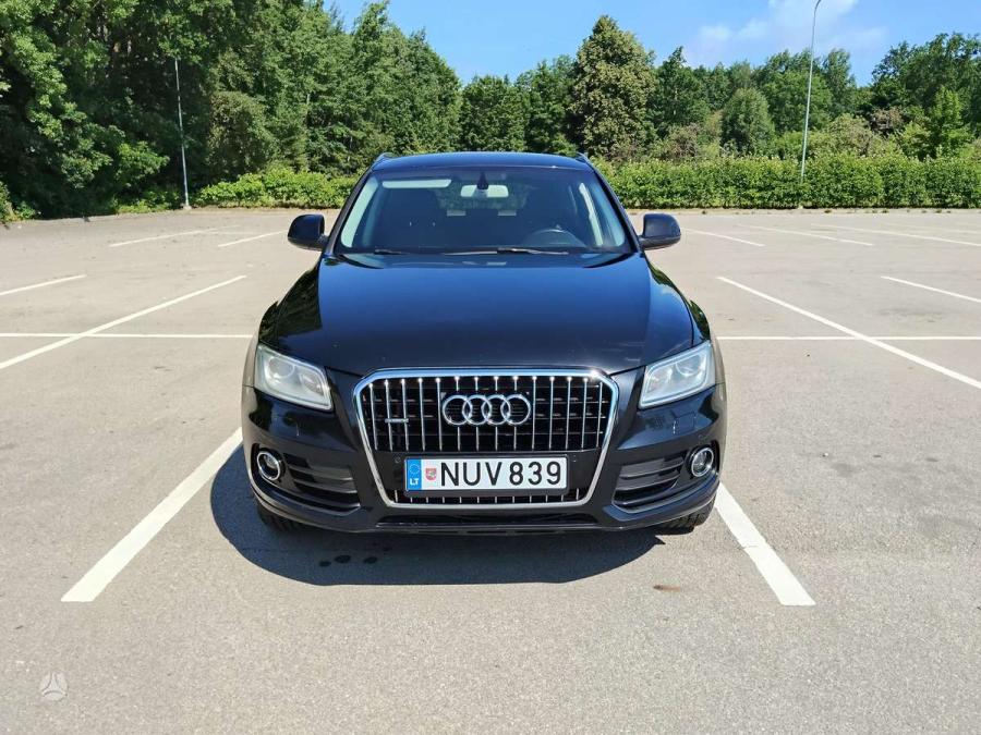 Black Audi Q5 2012 in Kedainiai, with an engine capacity of 2.00 L and mileage of 278 thousand km for 9900 €, photo 10 on AUTOMOTO.COM.LV