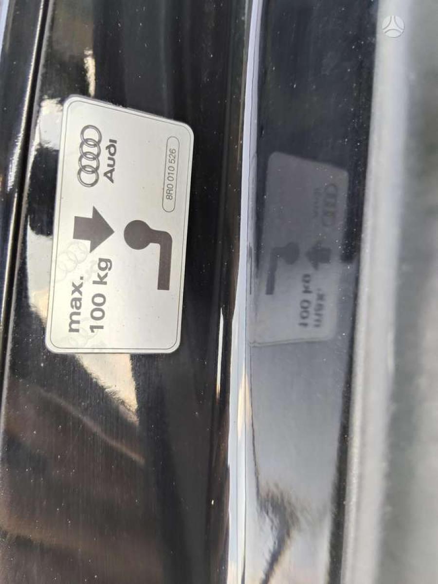 Black Audi Q5 2012 in Kedainiai, with an engine capacity of 2.00 L and mileage of 278 thousand km for 9900 €, photo 12 on AUTOMOTO.COM.LV