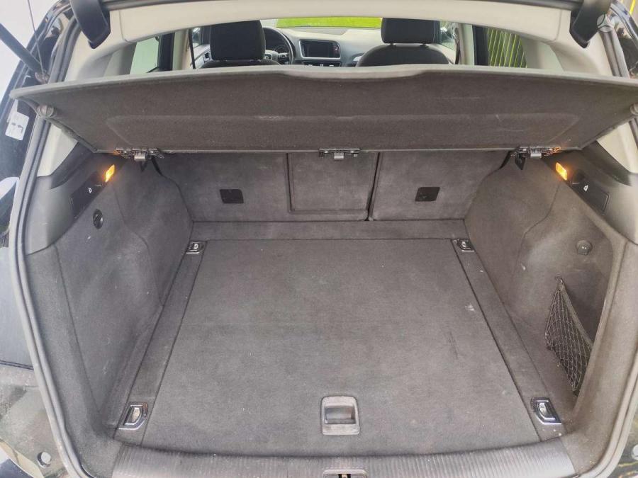 Black Audi Q5 2012 in Kedainiai, with an engine capacity of 2.00 L and mileage of 278 thousand km for 9900 €, photo 19 on AUTOMOTO.COM.LV