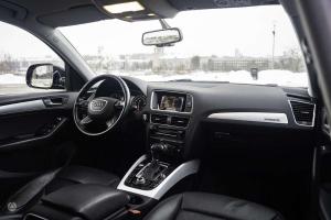 Black Audi Q5 2015 in Vilnius, with an engine capacity of 1.99 L and mileage of 216 thousand km for 12300 €, photo 11 on AUTOMOTO.COM.LV