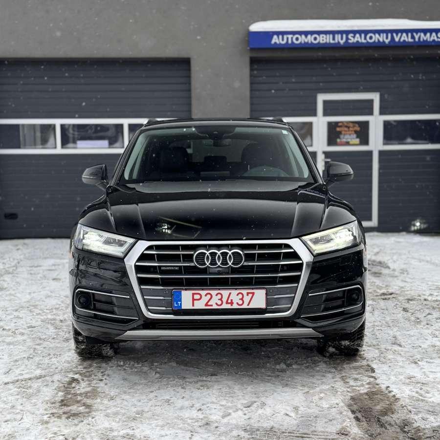 Black Audi Q5 2018 in Taurage, with an engine capacity of 2.00 L and mileage of 213 thousand km for 21900 €, photo 10 on AUTOMOTO.COM.LV