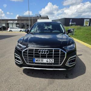 Melns Audi Q5 2021 Kauņa, ar dzinēja tilpumu 2.00 L un nobraukumu 120 tūkst. km par 28000 €, foto  vietnē AUTOMOTO.COM.LV