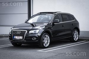 Black Audi Q5 2010 in Riga, with an engine capacity of 3.00 L and mileage of 185 thousand km for 13500 €, photo  on AUTOMOTO.COM.LV