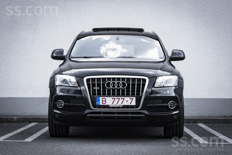 Black Audi Q5 2010 in Riga, with an engine capacity of 3.00 L and mileage of 185 thousand km for 13500 €, photo 3 on AUTOMOTO.COM.LV
