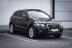 Black Audi Q5 2010 in Riga, with an engine capacity of 3.00 L and mileage of 185 thousand km for 13500 €, photo 4 on AUTOMOTO.COM.LV