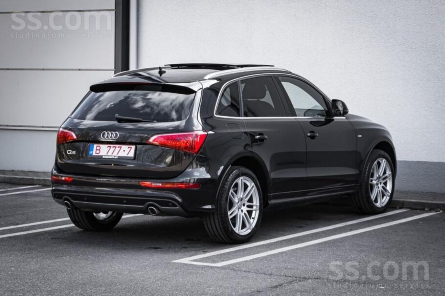 Black Audi Q5 2010 in Riga, with an engine capacity of 3.00 L and mileage of 185 thousand km for 13500 €, photo 5 on AUTOMOTO.COM.LV
