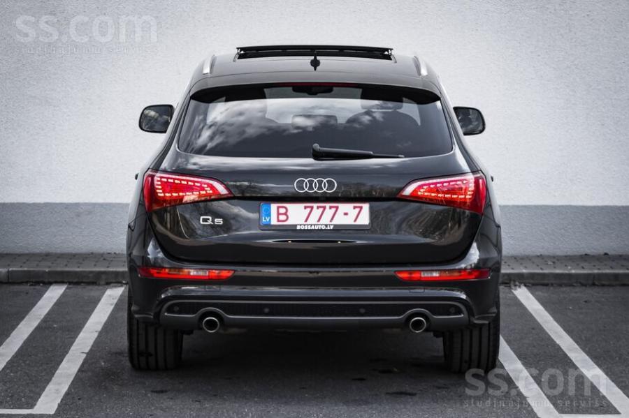 Black Audi Q5 2010 in Riga, with an engine capacity of 3.00 L and mileage of 185 thousand km for 13500 €, photo 6 on AUTOMOTO.COM.LV