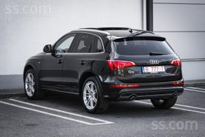Black Audi Q5 2010 in Riga, with an engine capacity of 3.00 L and mileage of 185 thousand km for 13500 €, photo 7 on AUTOMOTO.COM.LV