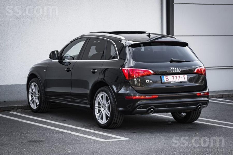 Black Audi Q5 2010 in Riga, with an engine capacity of 3.00 L and mileage of 185 thousand km for 13500 €, photo 7 on AUTOMOTO.COM.LV