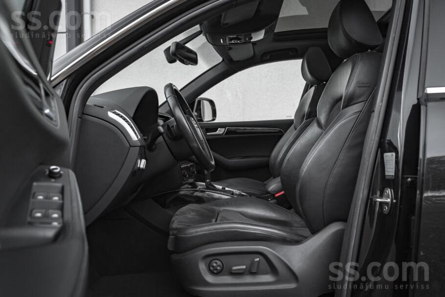 Black Audi Q5 2010 in Riga, with an engine capacity of 3.00 L and mileage of 185 thousand km for 13500 €, photo 11 on AUTOMOTO.COM.LV