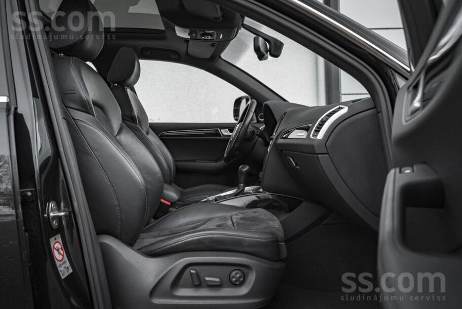 Black Audi Q5 2010 in Riga, with an engine capacity of 3.00 L and mileage of 185 thousand km for 13500 €, photo 13 on AUTOMOTO.COM.LV