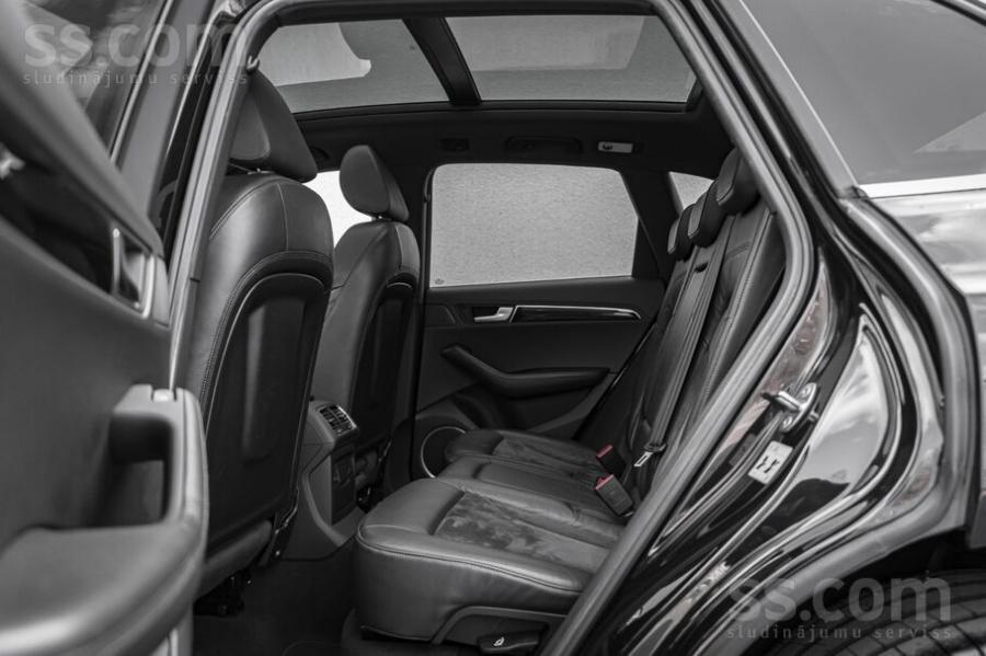 Black Audi Q5 2010 in Riga, with an engine capacity of 3.00 L and mileage of 185 thousand km for 13500 €, photo 14 on AUTOMOTO.COM.LV